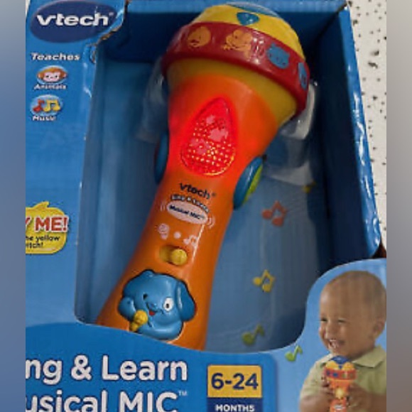 vtech | Toys | Vtech Sing Learn Musical Mic | Poshmark